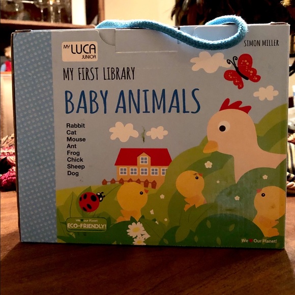 Simon Miller Baby Animal Books | Other | My First Baby Animals Book Set ...